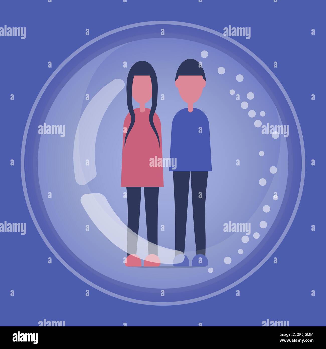 A bubble of filters, an echo chamber, an environment in which a person ...