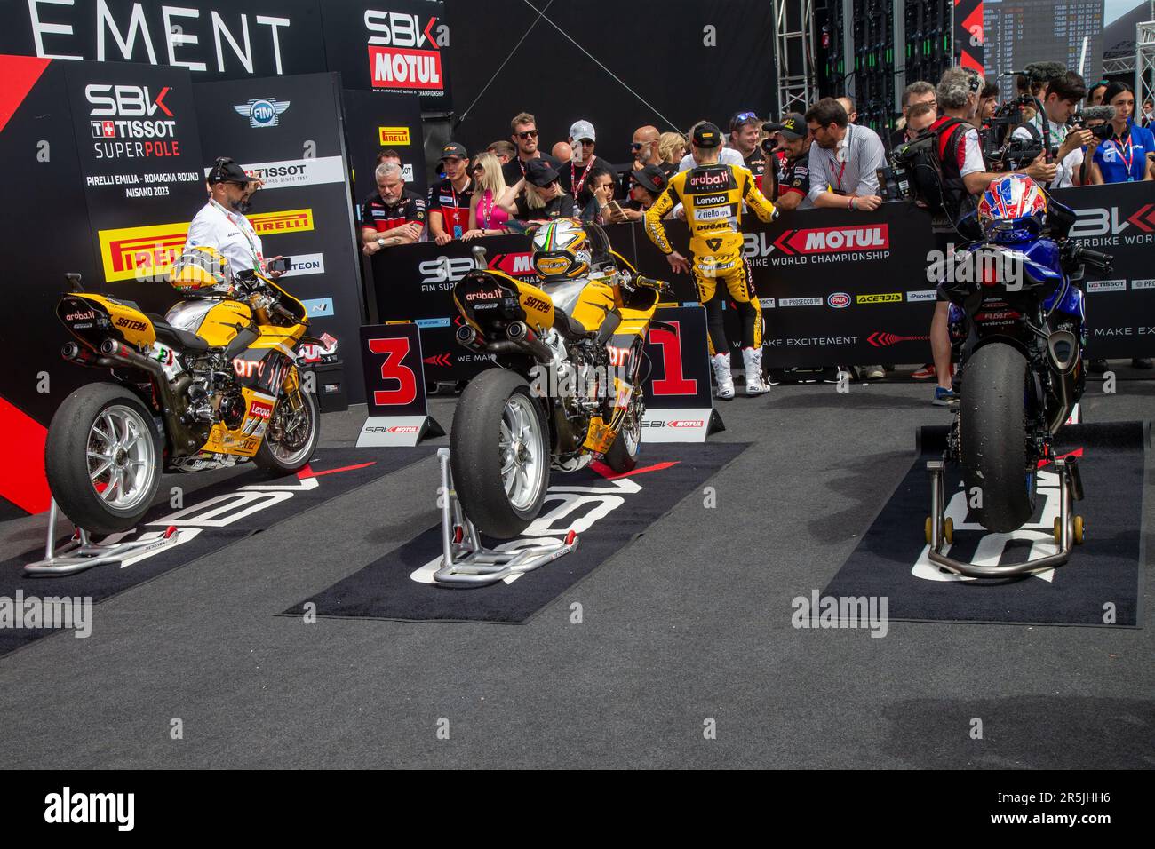 Close Park After Superpole Race Stock Photo - Alamy