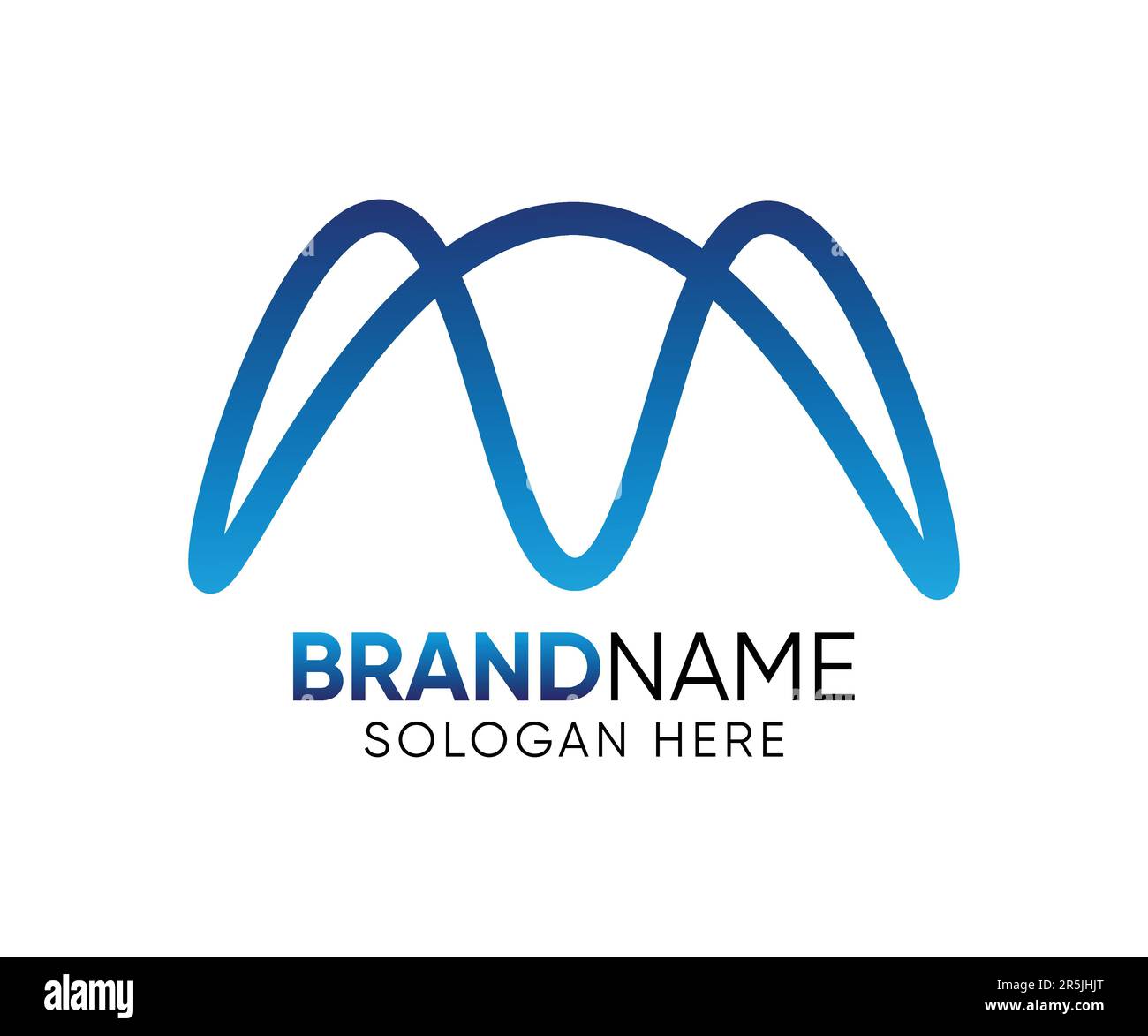 Two letter logo hi-res stock photography and images - Alamy