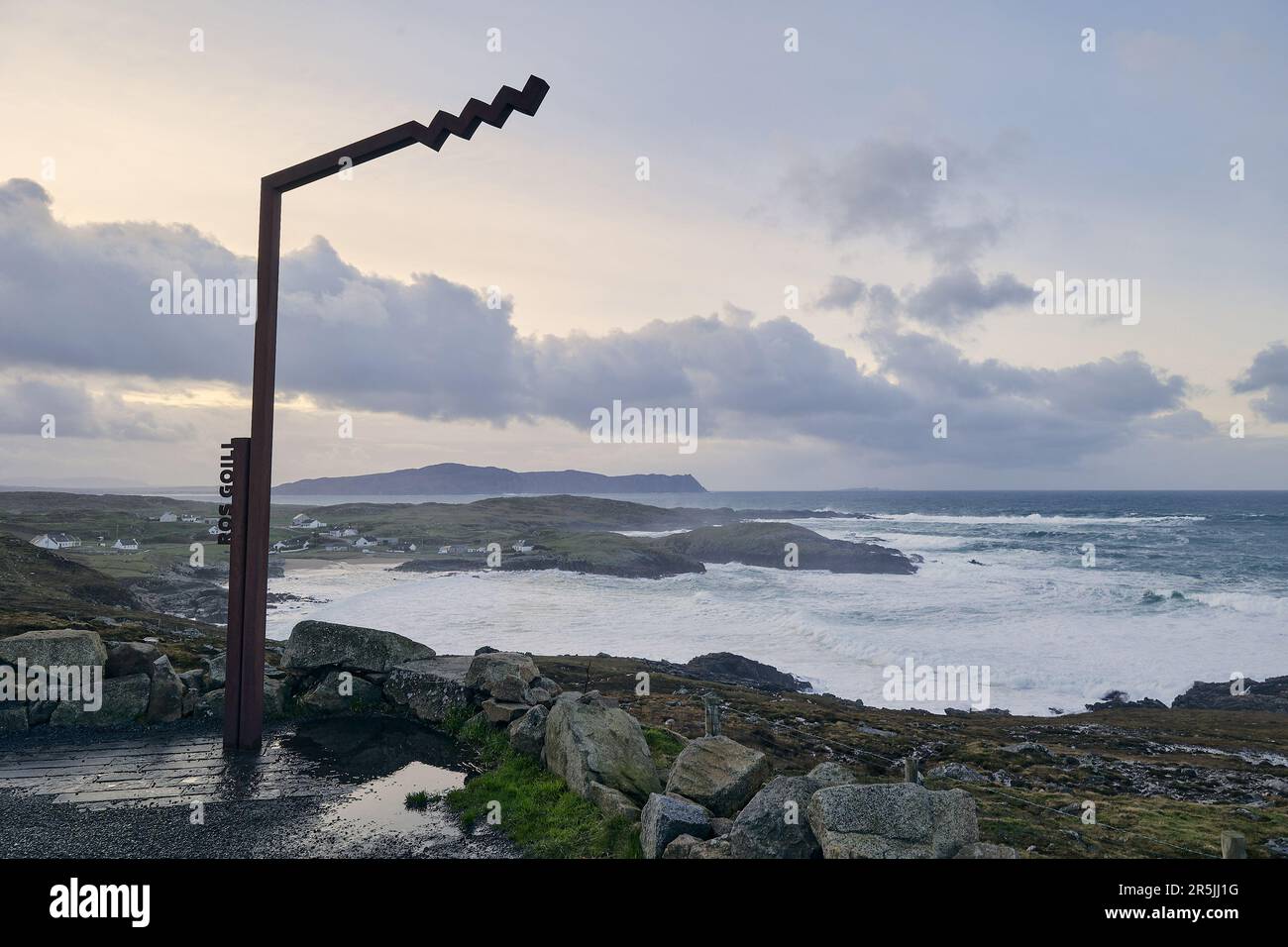 Rosguill peninsula, County Donegal, Ireland, Dooey village Stock Photo ...