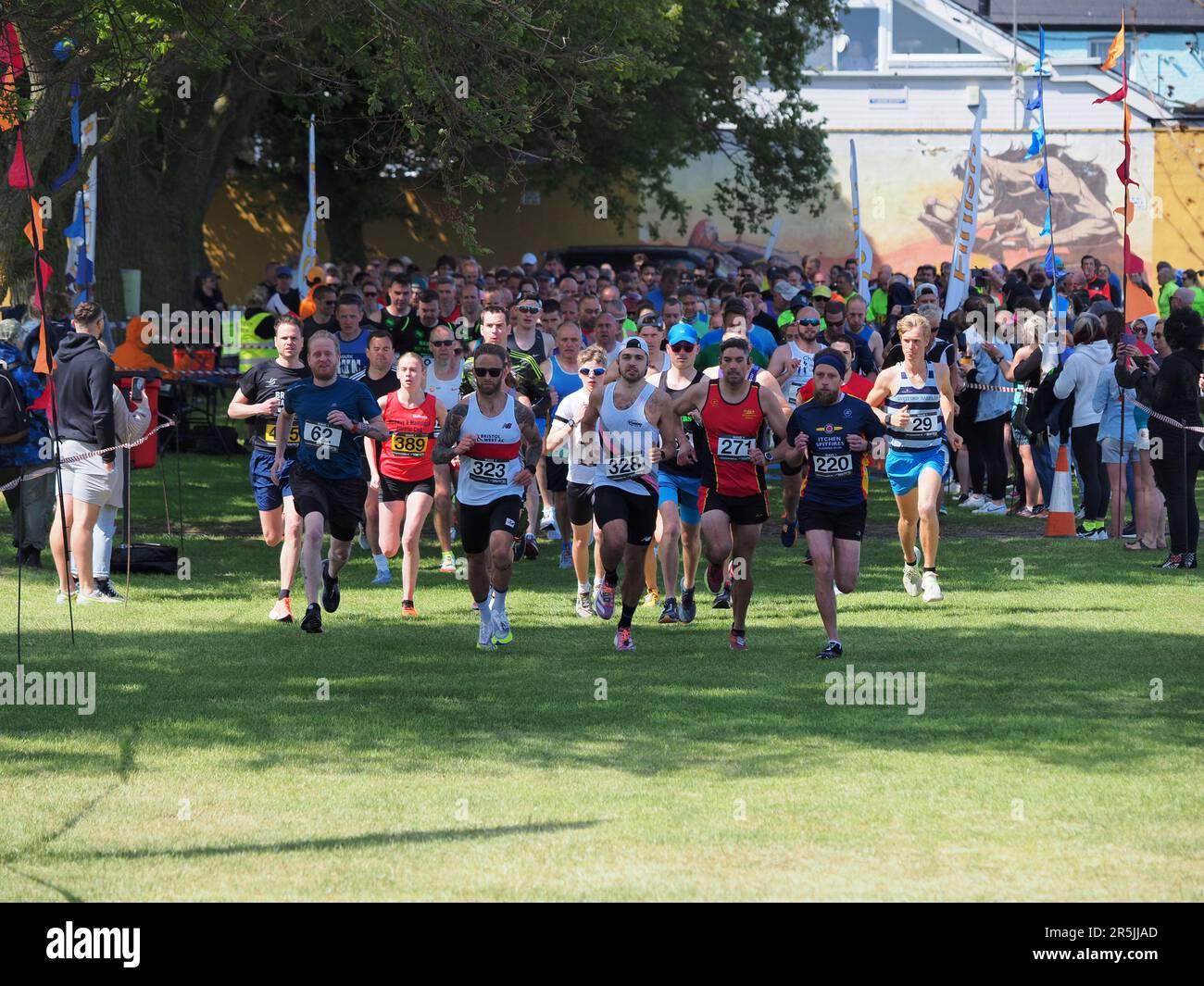 Sheerness, Kent, UK. 4th June, 2023. Over 500 runners from across the ...