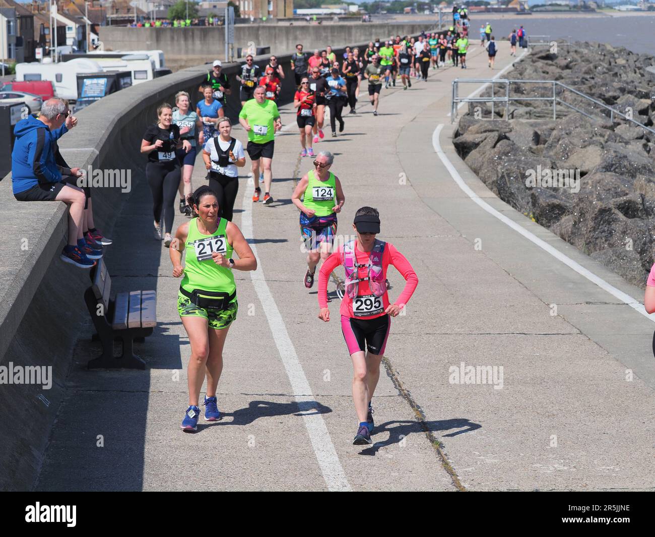Sheerness, Kent, UK. 4th June, 2023. Over 500 runners from across the ...
