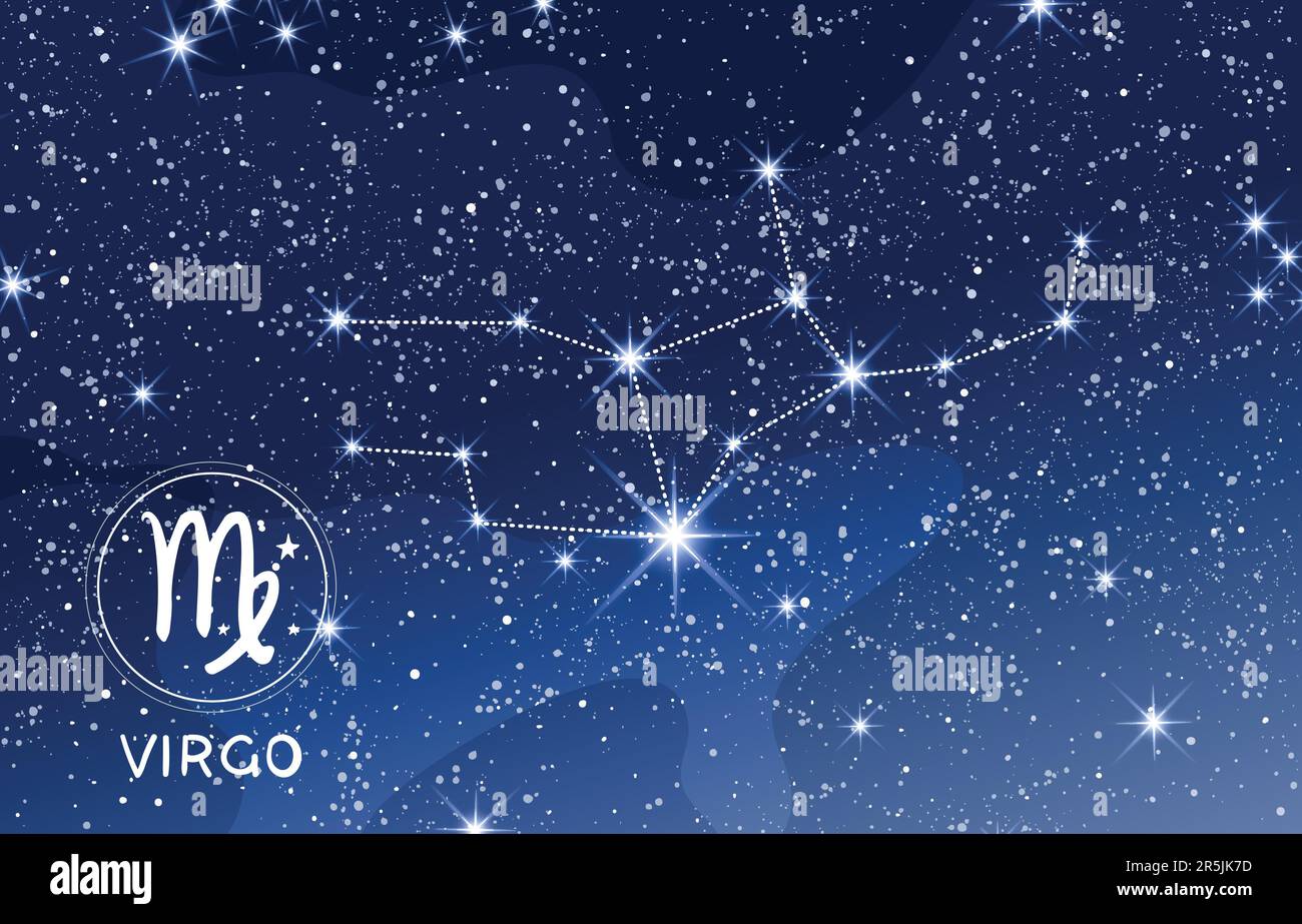 Celestial map of the night sky Stock Vector Images - Alamy