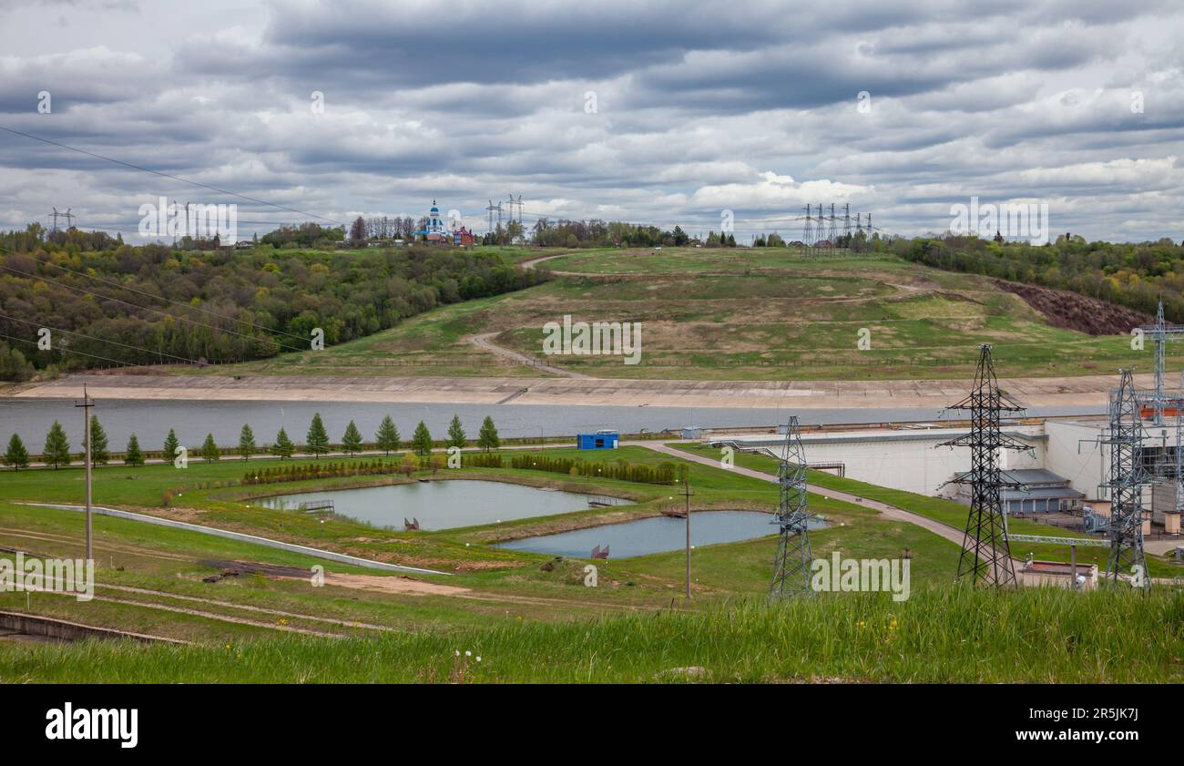 Power substation landscape hi-res stock photography and images - Alamy