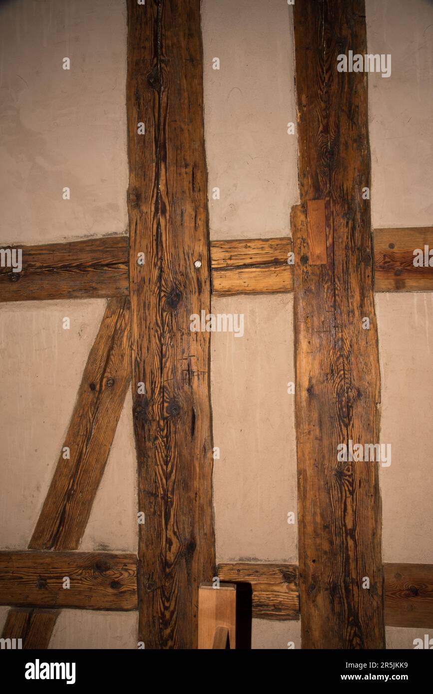 small church in the green is a tiny timber framed and restored church ...