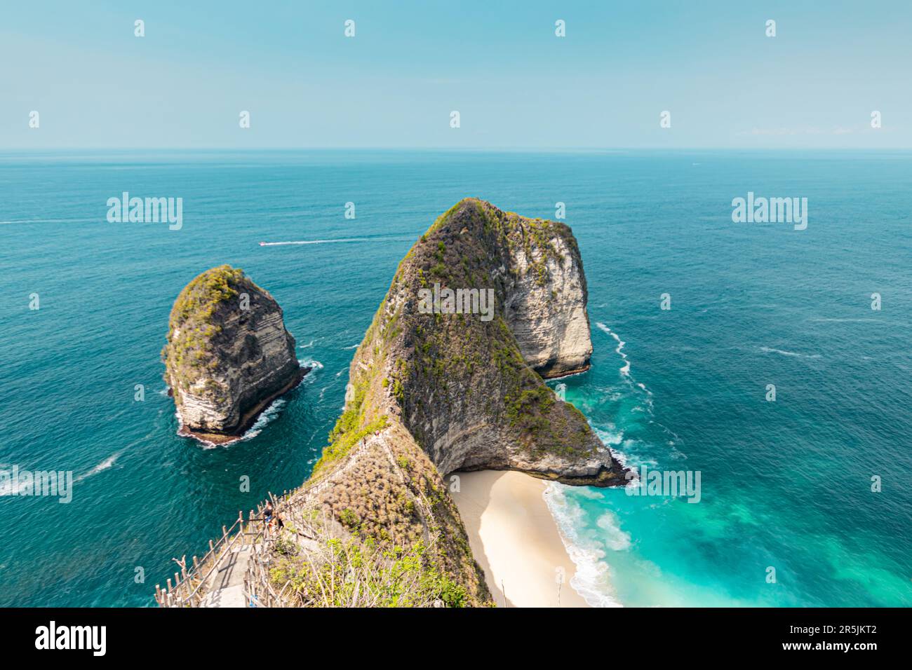 Nusa Penida's Kelingking Beach Stock Photo - Alamy