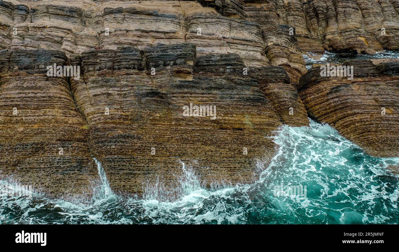 Aerial drone shot rock formation hi-res stock photography and images ...