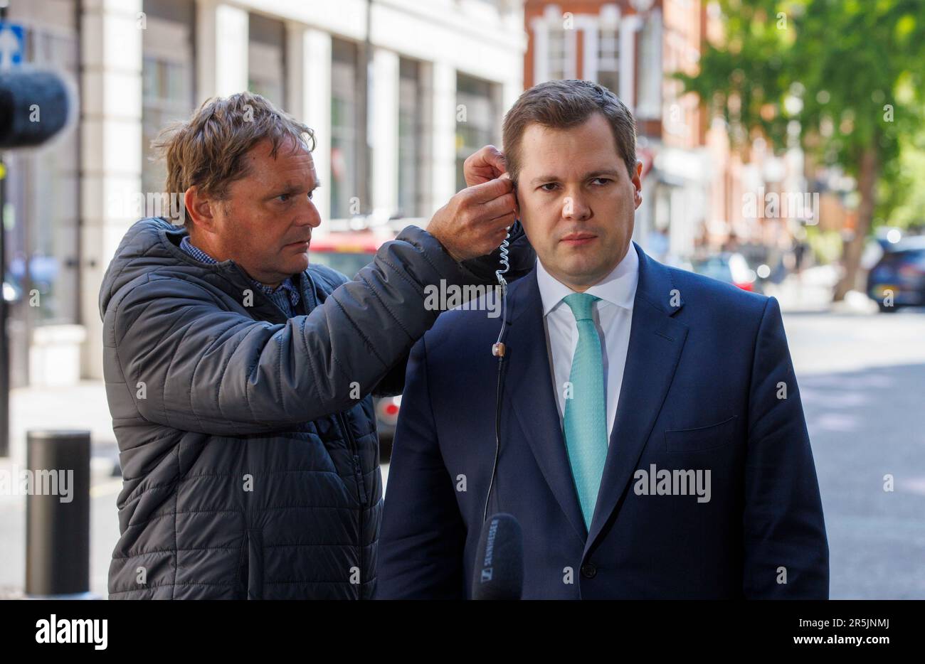 London, UK. 4th June, 2023. Robert Jenrick, Minister for Immigration ...