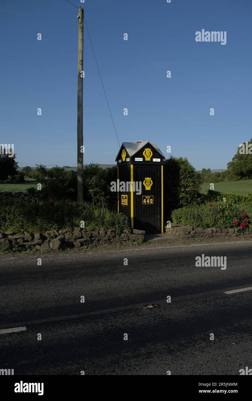 AA box No 442 a survivor of a time gone by Stock Photo - Alamy