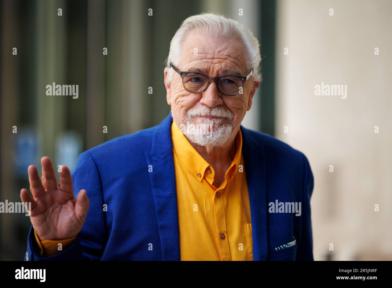 Succession actor Brian Cox at BBC Broadcasting House as a guest for ...