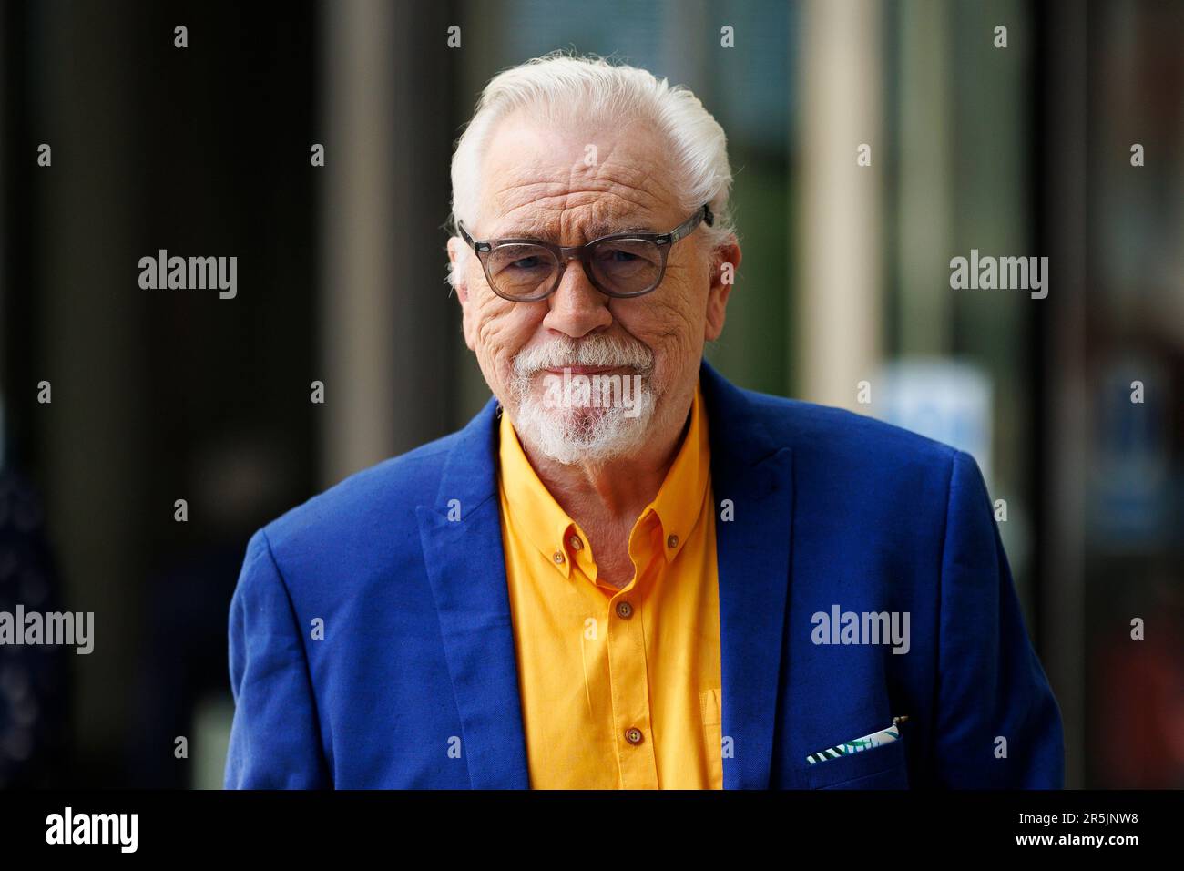 Succession actor Brian Cox at BBC Broadcasting House as a guest for ...