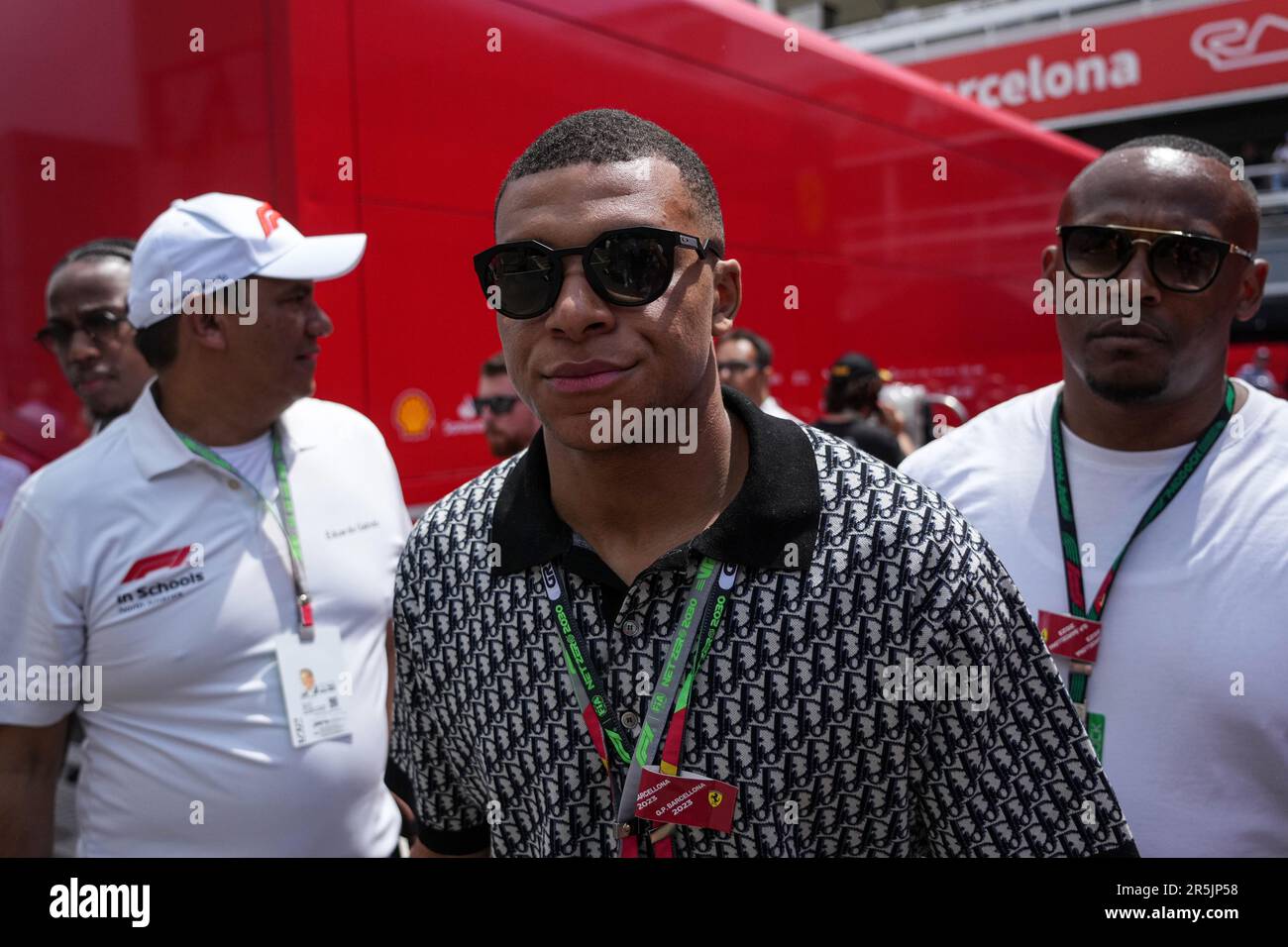 Barcelona, Spain. 04th June, 2023. Kylian Mbappe during career ahead of ...