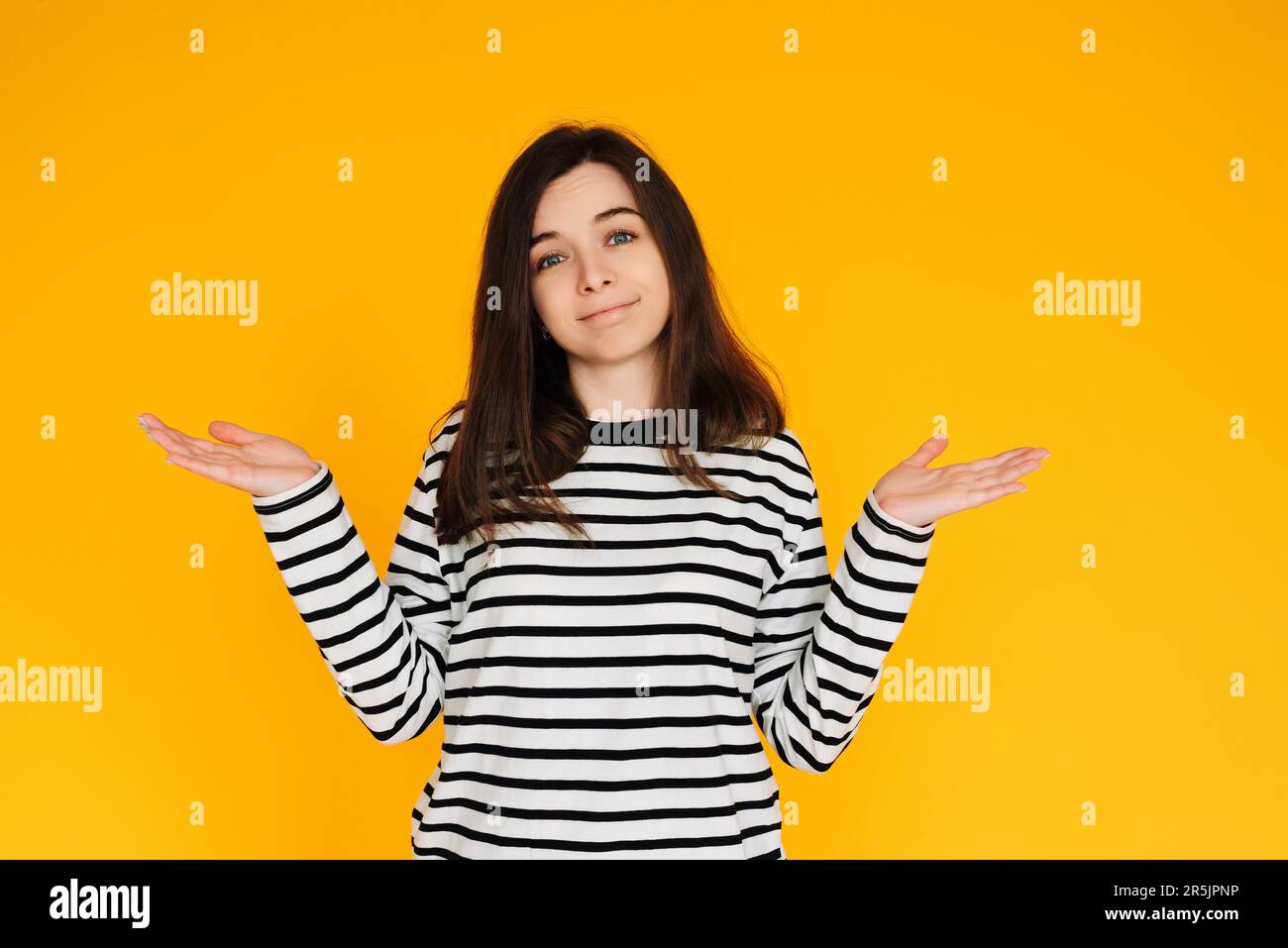 Visual of Assertive Woman: Attractive Lady Displaying 'No Answer ...