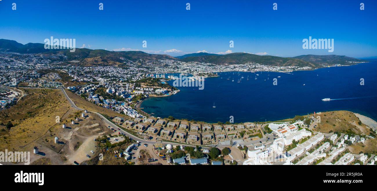 Bodrum Aerial View Stock Photo - Alamy