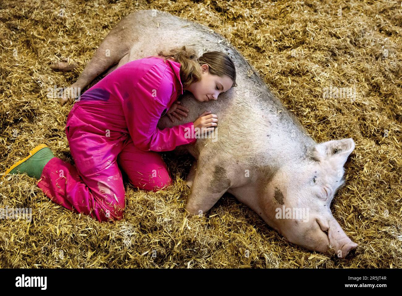 Biggenknuffelen hi-res stock photography and images - Alamy