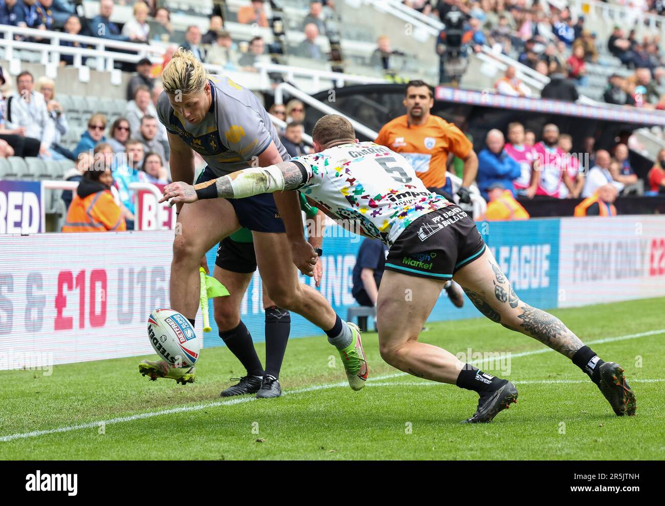 St James Park, Newcastle, UK. 4th June, 2023. Betfred Super League ...