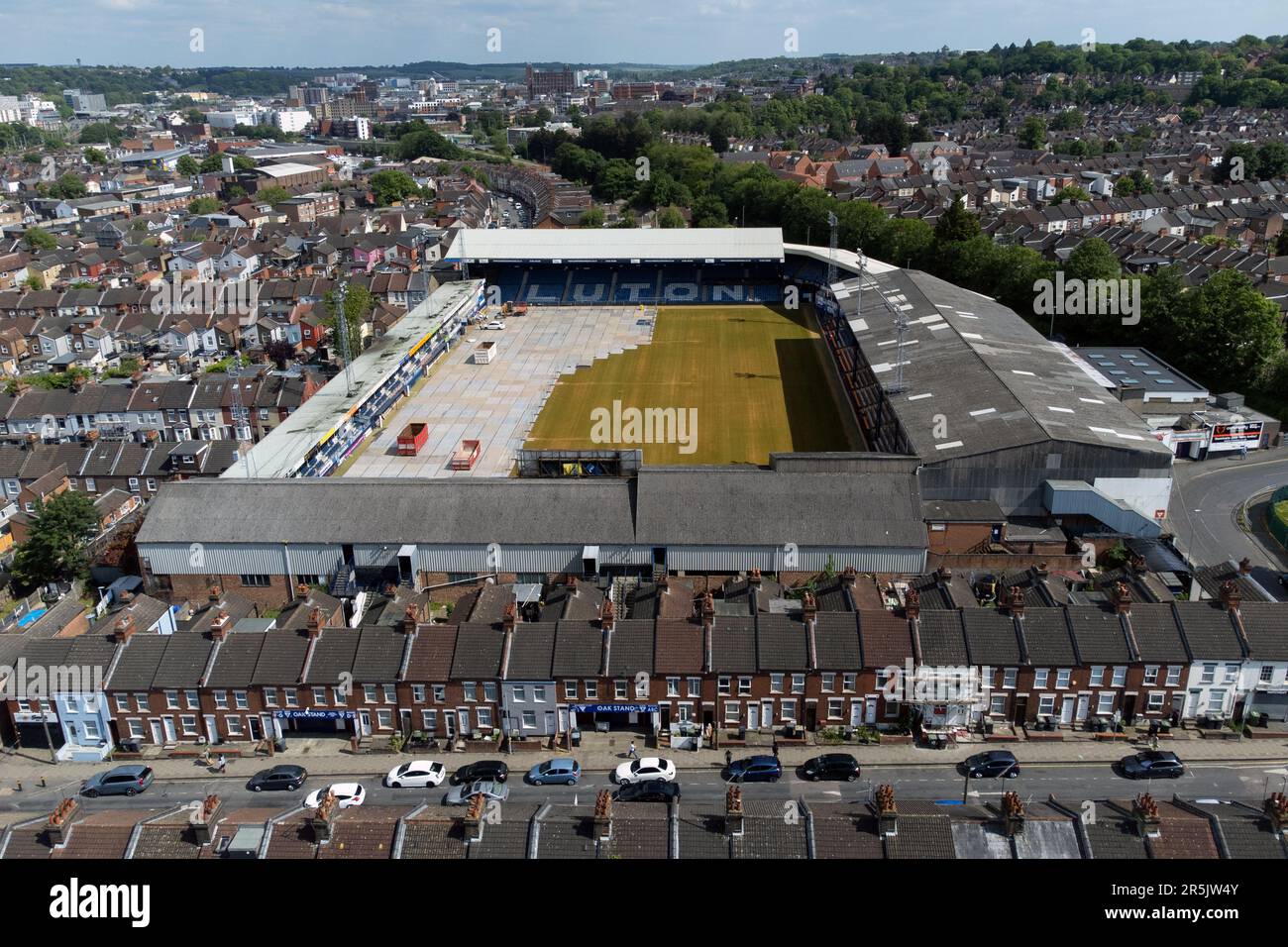 Football stadium drone footage hi-res stock photography and images - Alamy