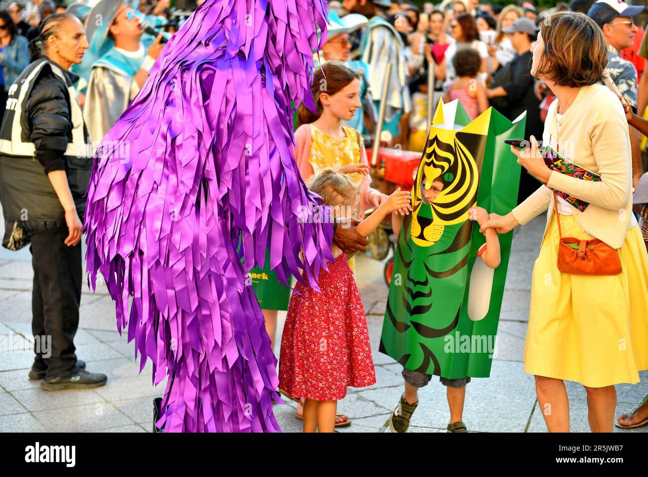 Paris, France. 04th June, 2023. Yetis Pop by Gregg Brehin, from the ...