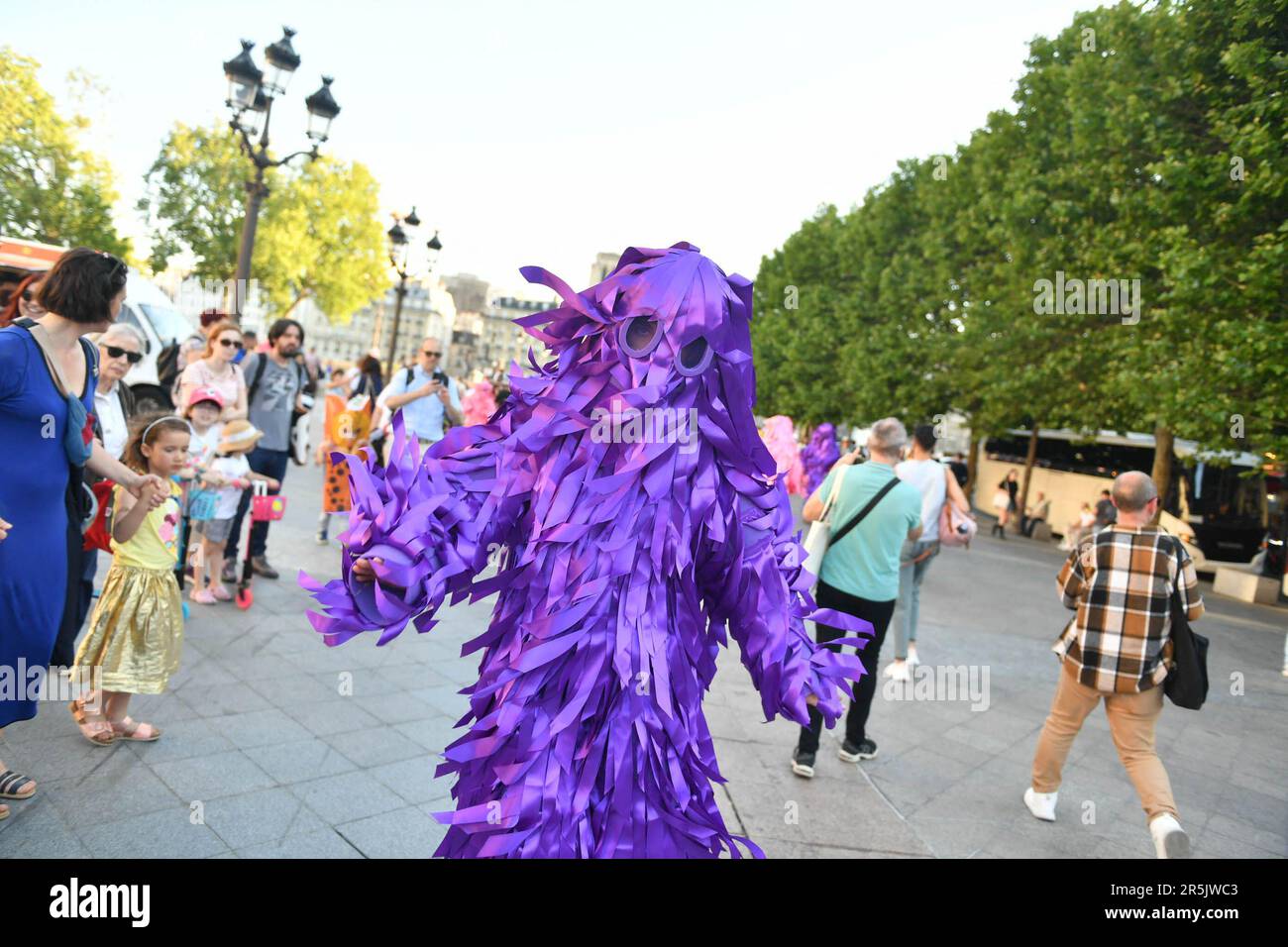 Paris, France. 04th June, 2023. Yetis Pop by Gregg Brehin, from the ...