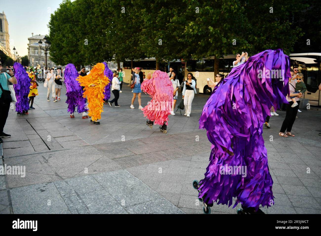 Paris, France. 04th June, 2023. Yetis Pop by Gregg Brehin, from the ...