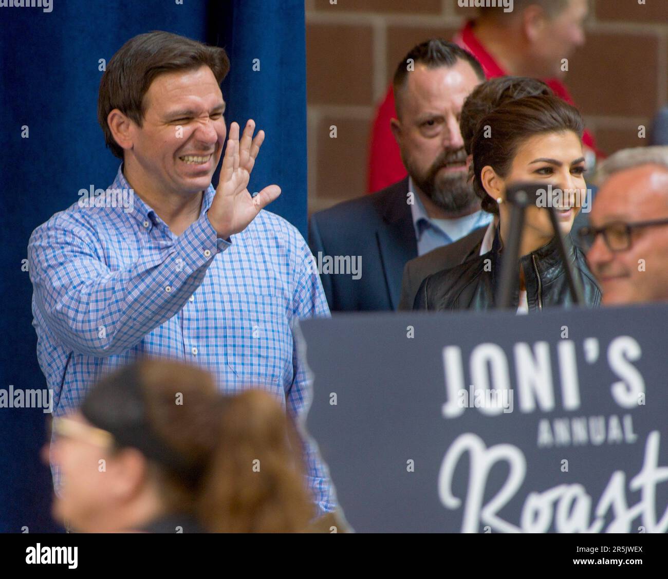 Casey desantis iowa hi-res stock photography and images - Alamy