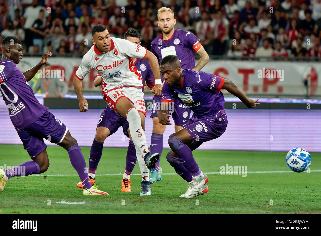 San Nicola stadium, Bari, Italy, June 02, 2023, Waild Cheddira (SSC ...