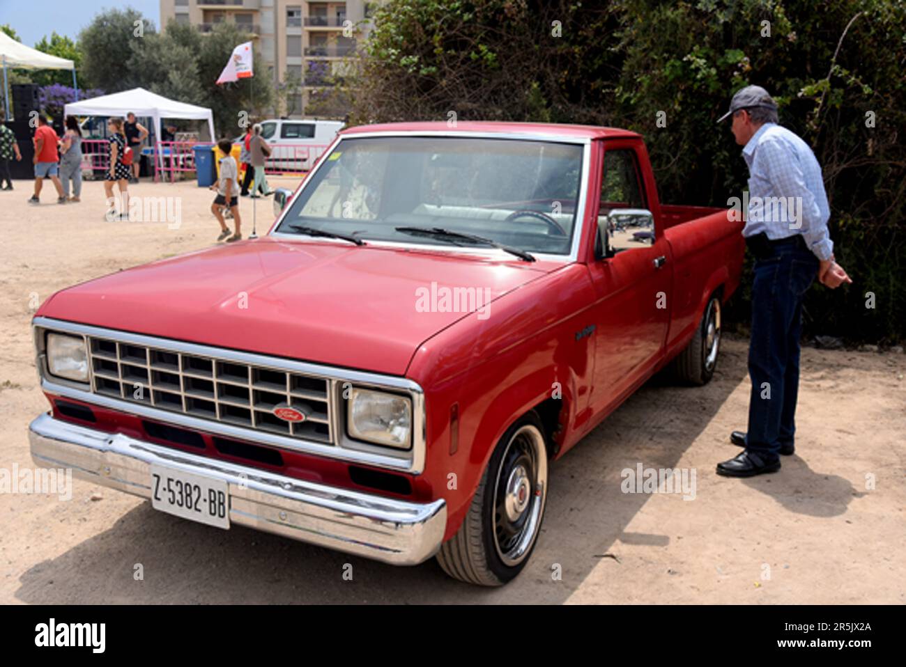 Calafell, Spain. 03rd June, 2023. A 1960 Ford Ranger vehicle seen at ...