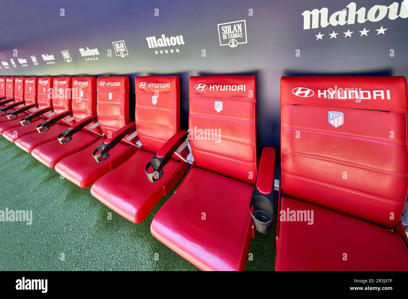 At the staff bench at Civitas Metropolitano arena - the official ...