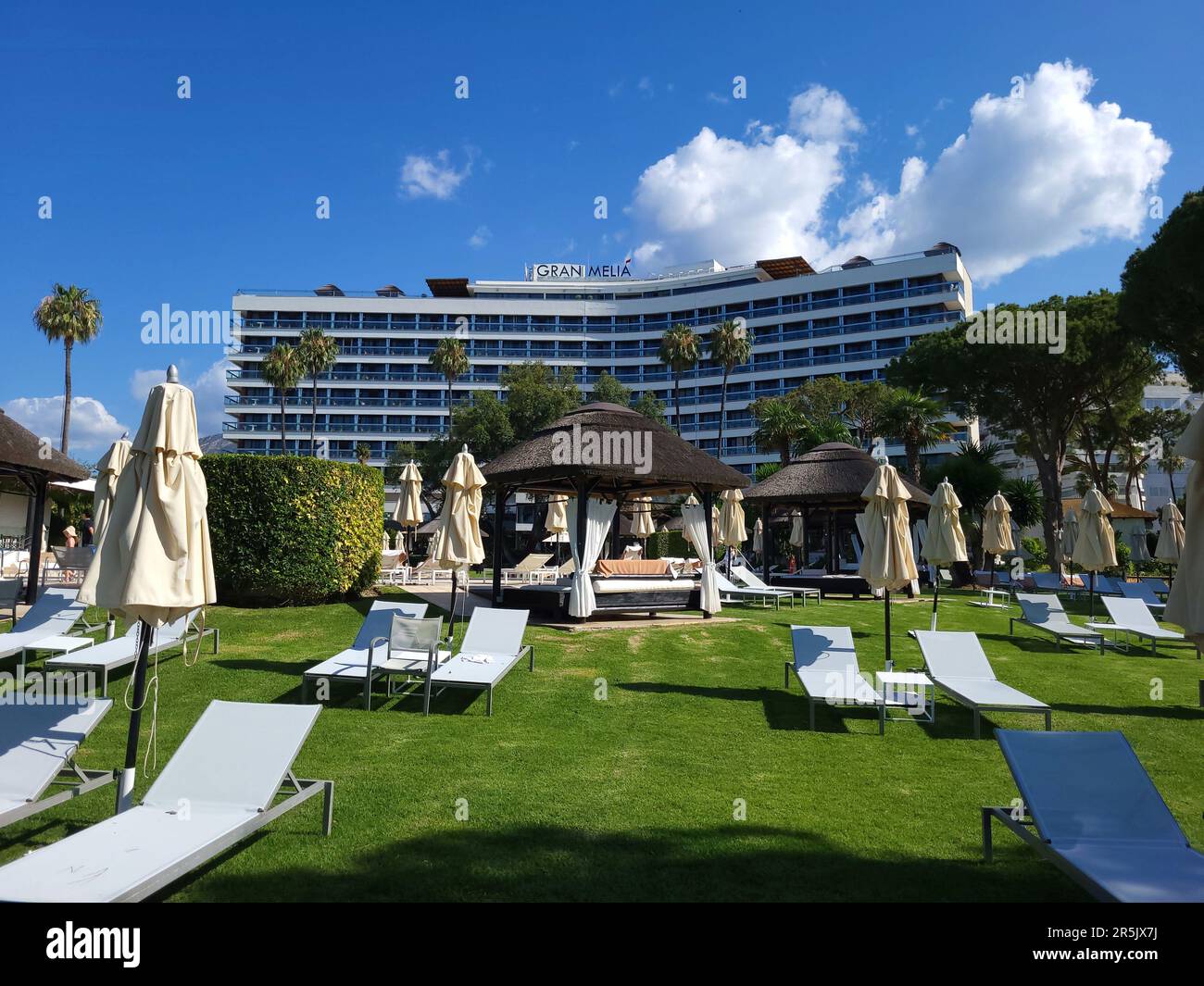Five star Hotel Gran Meliá Don Pepe. Marbella,Spain Stock Photo - Alamy