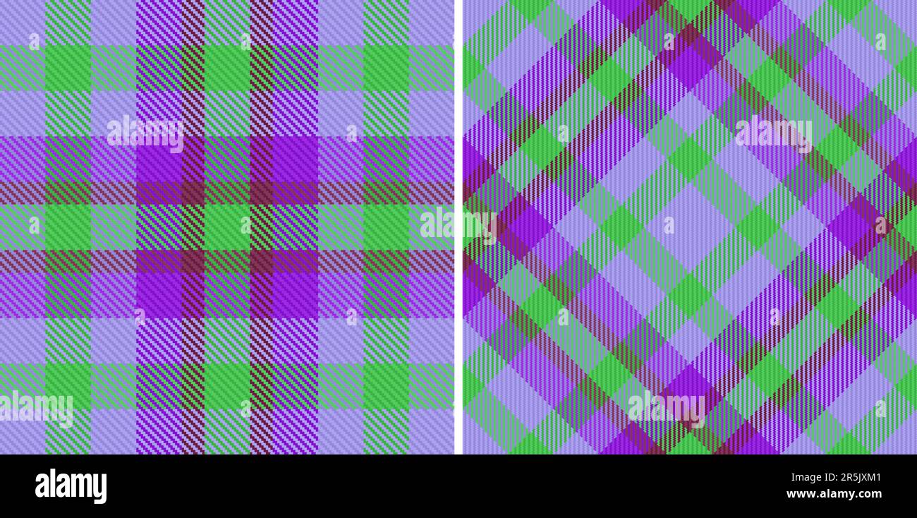 Fabric tartan plaid of pattern textile background with a vector check ...