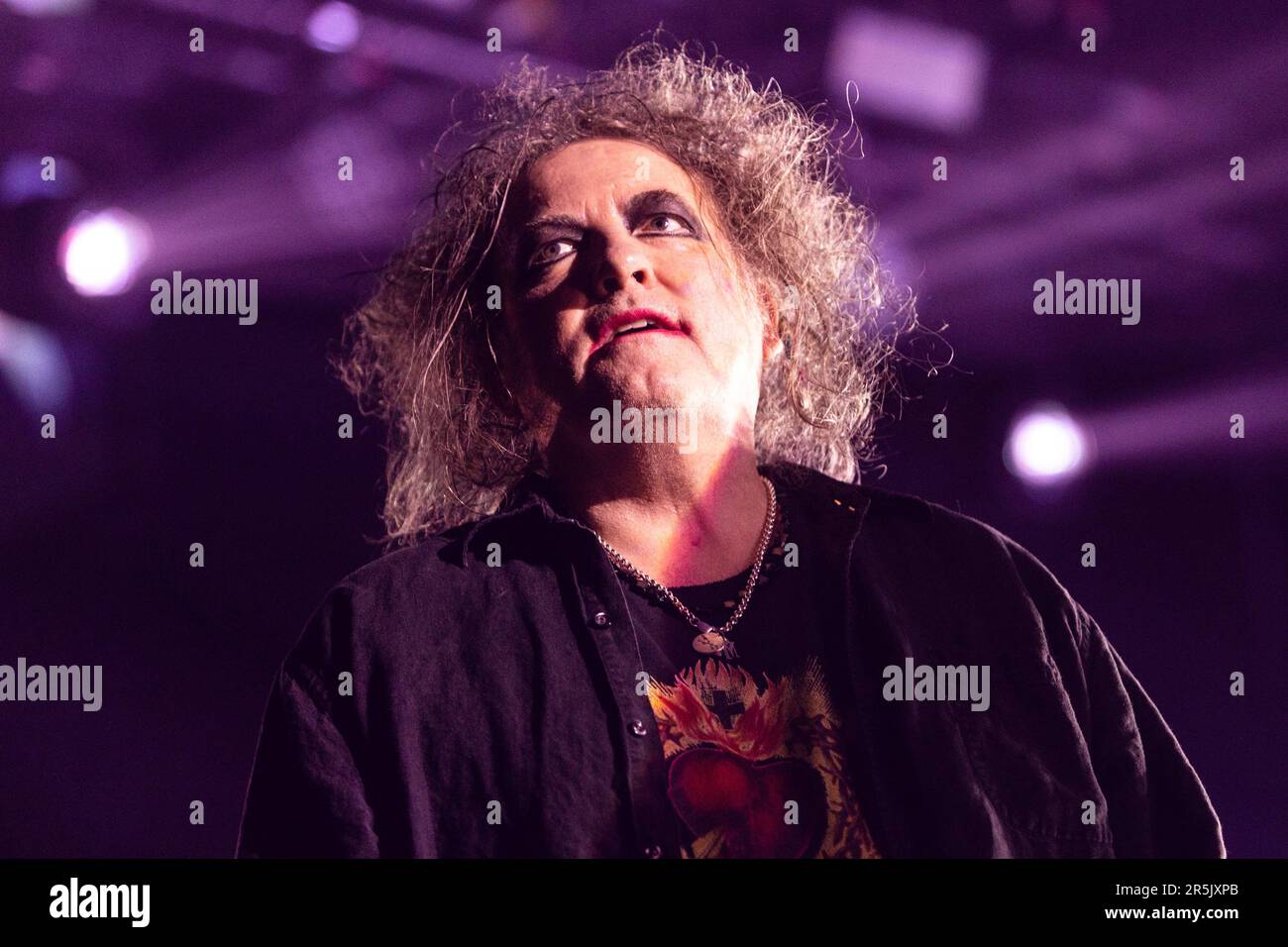 The Cure live in concert at Mediolanum Forum in Milano Stock Photo - Alamy