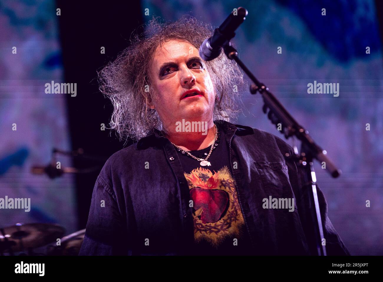 The Cure live in concert at Mediolanum Forum in Milano Stock Photo - Alamy