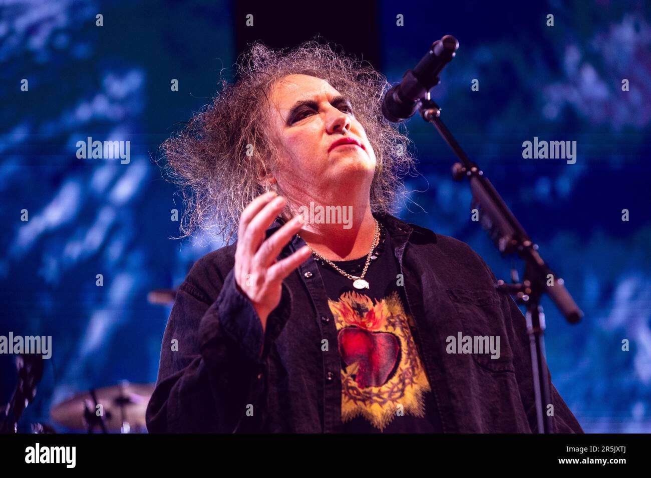 The Cure live in concert at Mediolanum Forum in Milano Stock Photo - Alamy