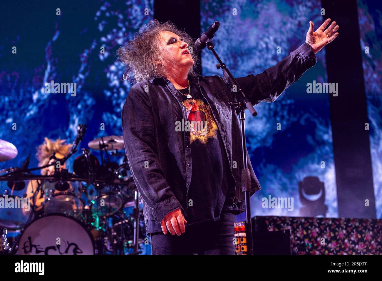 The Cure live in concert at Mediolanum Forum in Milano Stock Photo - Alamy