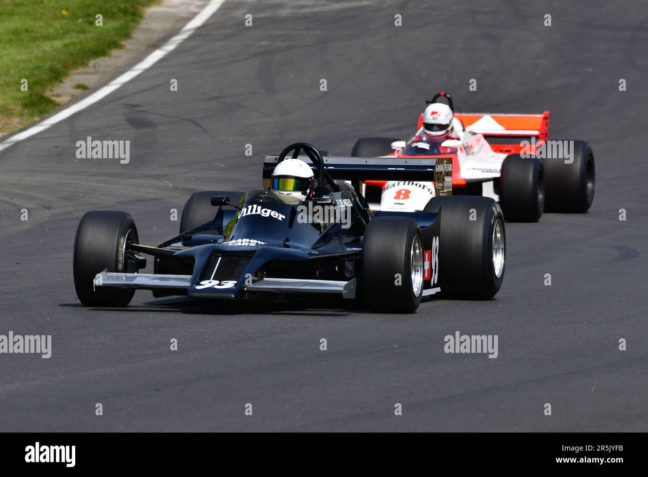 Mark Harrison, Shadow DN9, Masters Racing Legends, two races of twenty ...