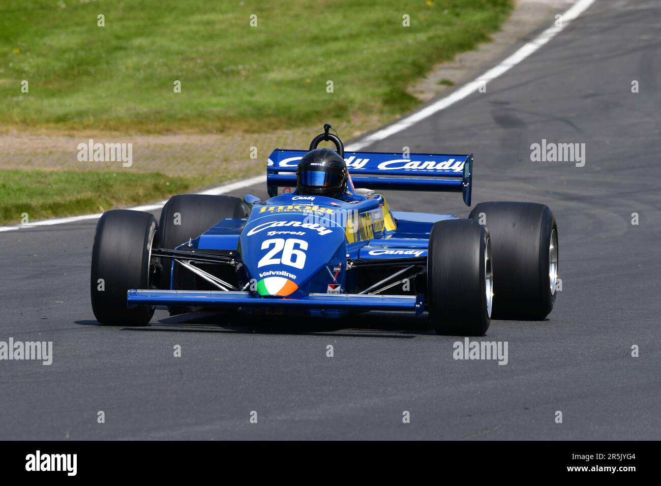 James Hagan, Tyrrell 011, Masters Racing Legends, two races of twenty ...