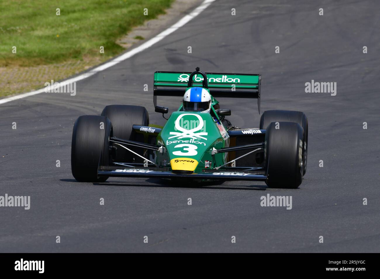 Ian Simmonds, Tyrrell 012, Masters Racing Legends, two races of twenty ...