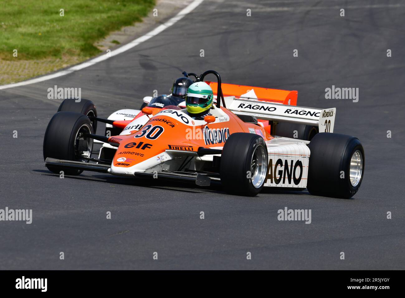 Simon Fish, Arrows A4, Masters Racing Legends, two races of twenty ...