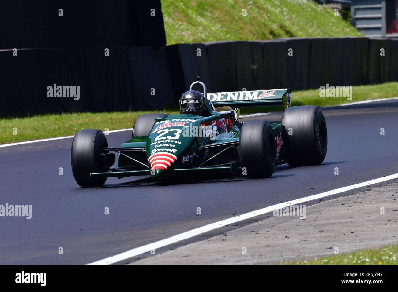 Ken Tyrrell, Tyrrell 011, Masters Racing Legends, two races of twenty ...