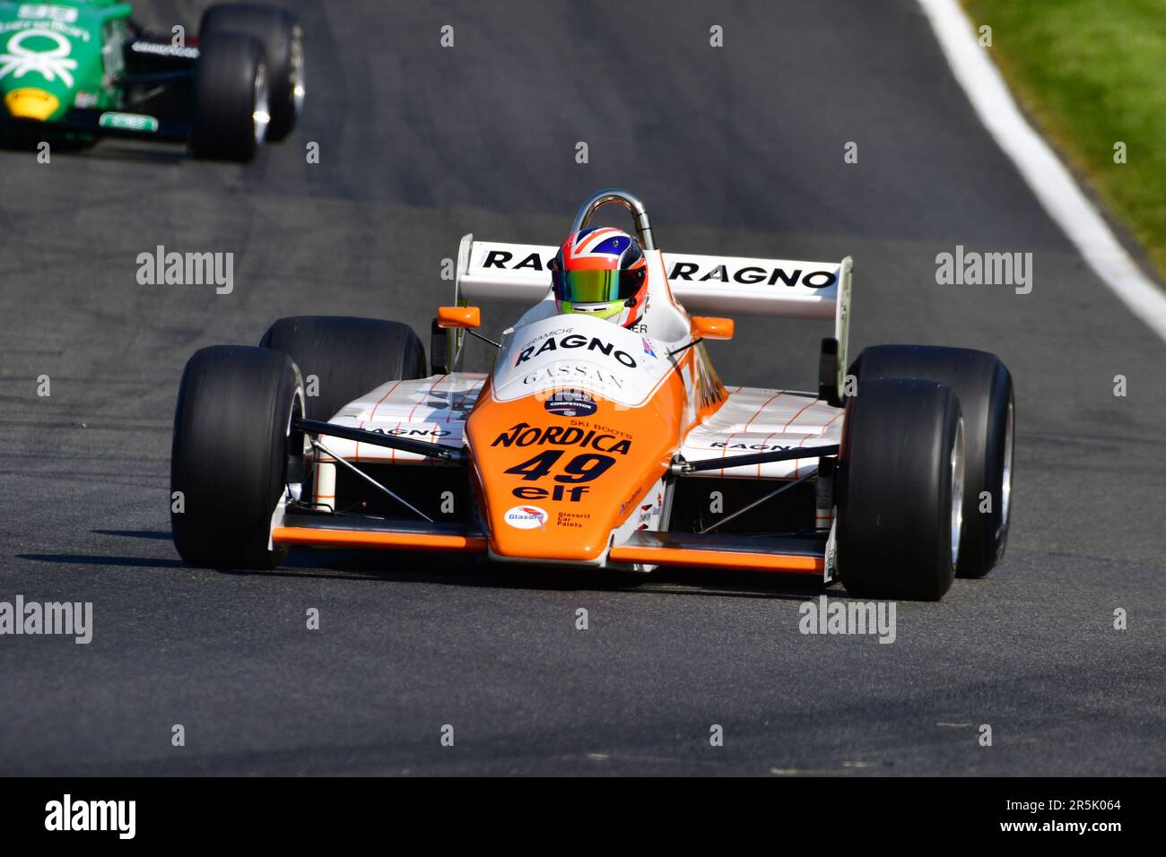 Neil Glover, Arrows A5, Masters Racing Legends, two races of twenty ...