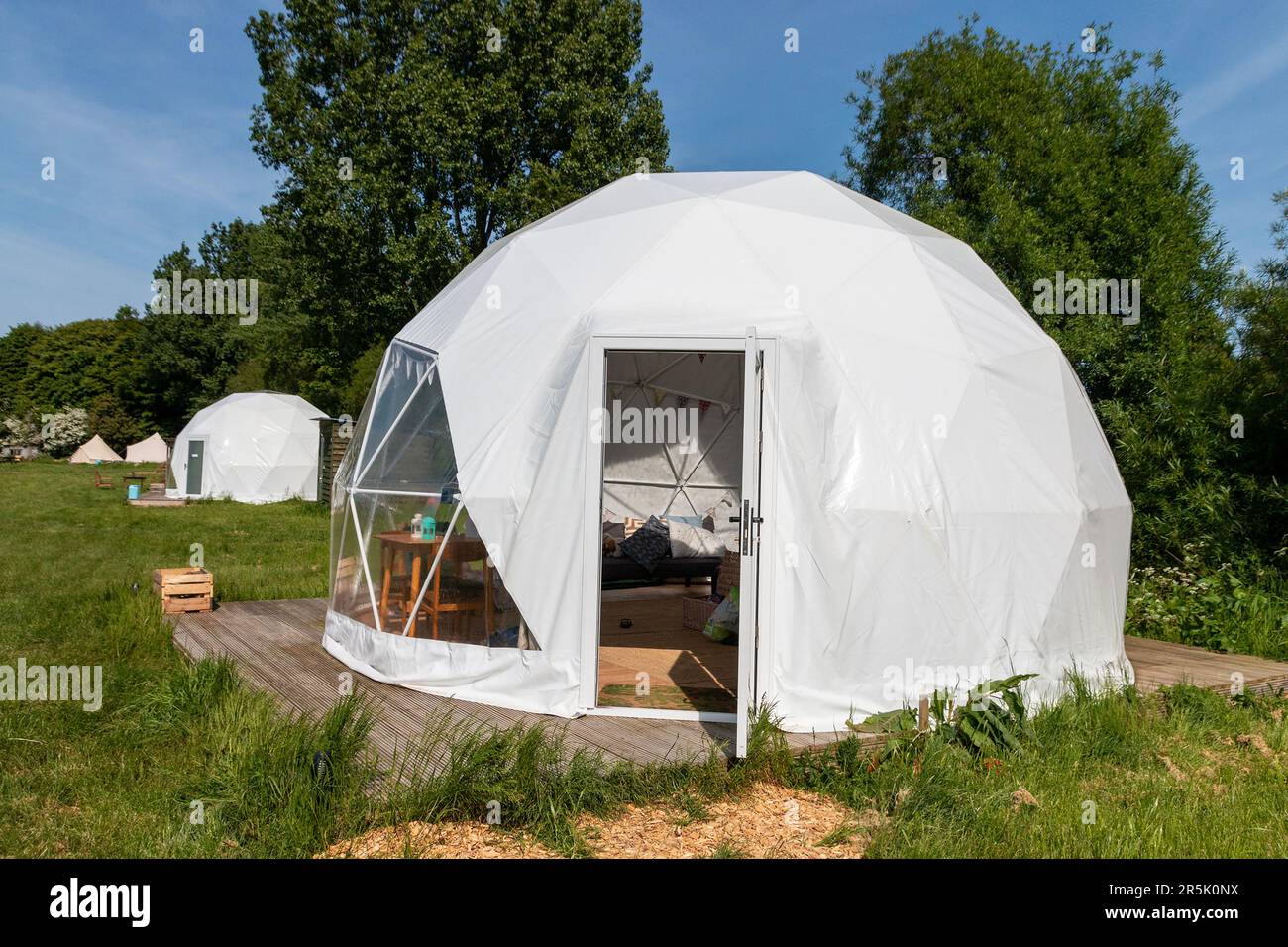 Farm glamping hi-res stock photography and images - Alamy