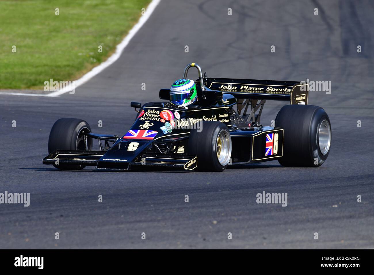 Nick Padmore, Lotus 77, Masters Racing Legends, two races of twenty ...