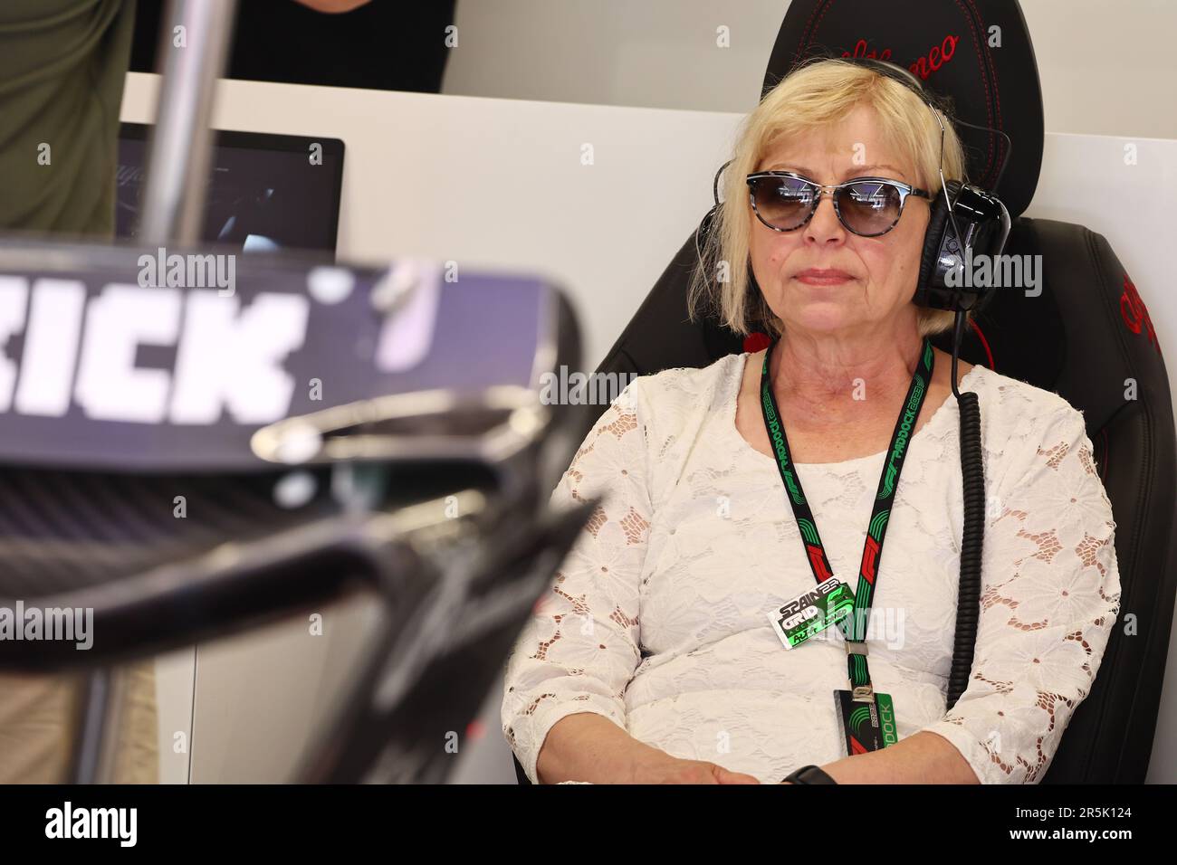 Barcelona, Spain. 04th June, 2023. Marianne Valimaa (FIN) mother of ...