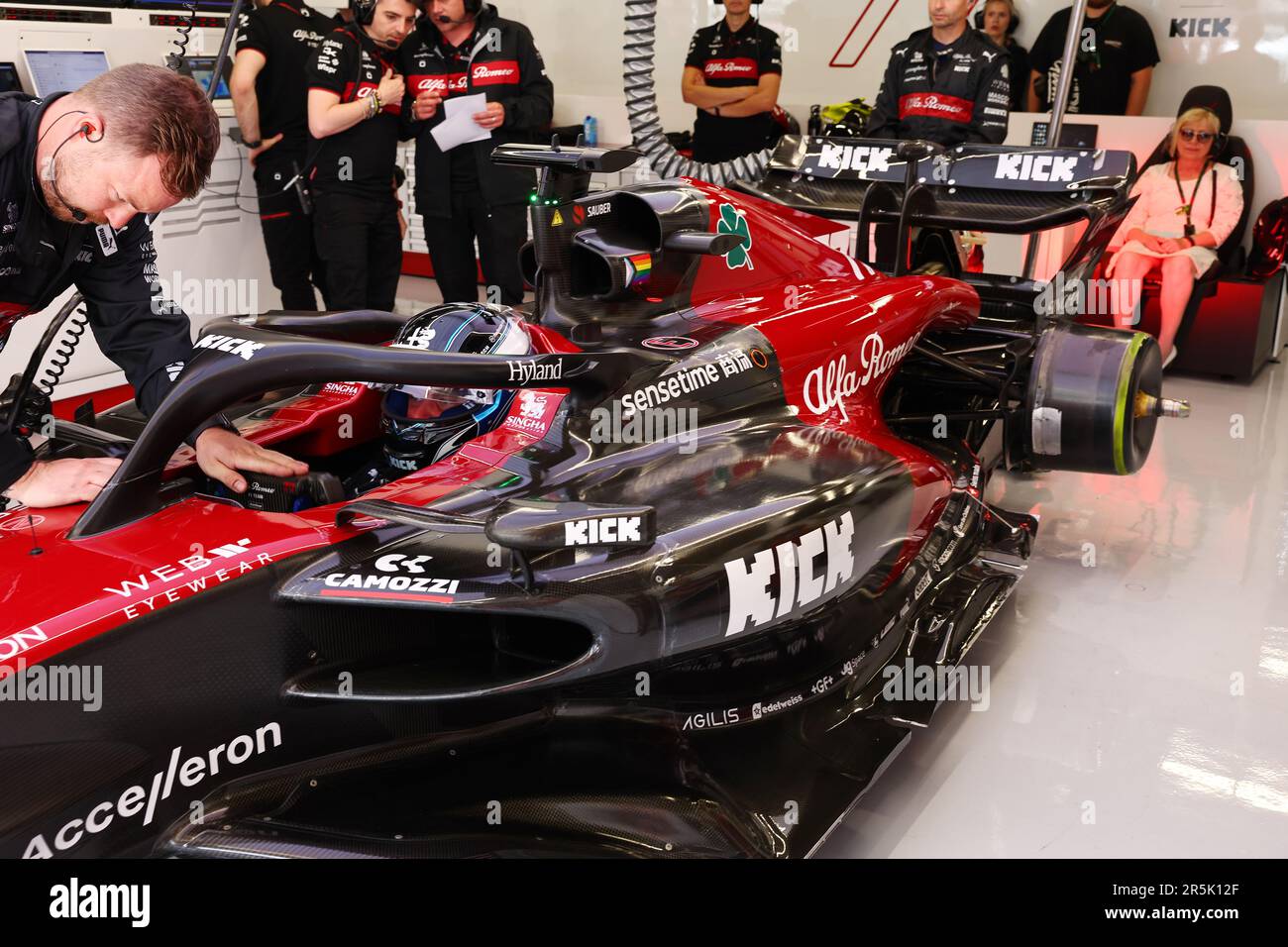 Barcelona, Spain. 04th June, 2023. Valtteri Bottas (FIN) Alfa Romeo F1 ...