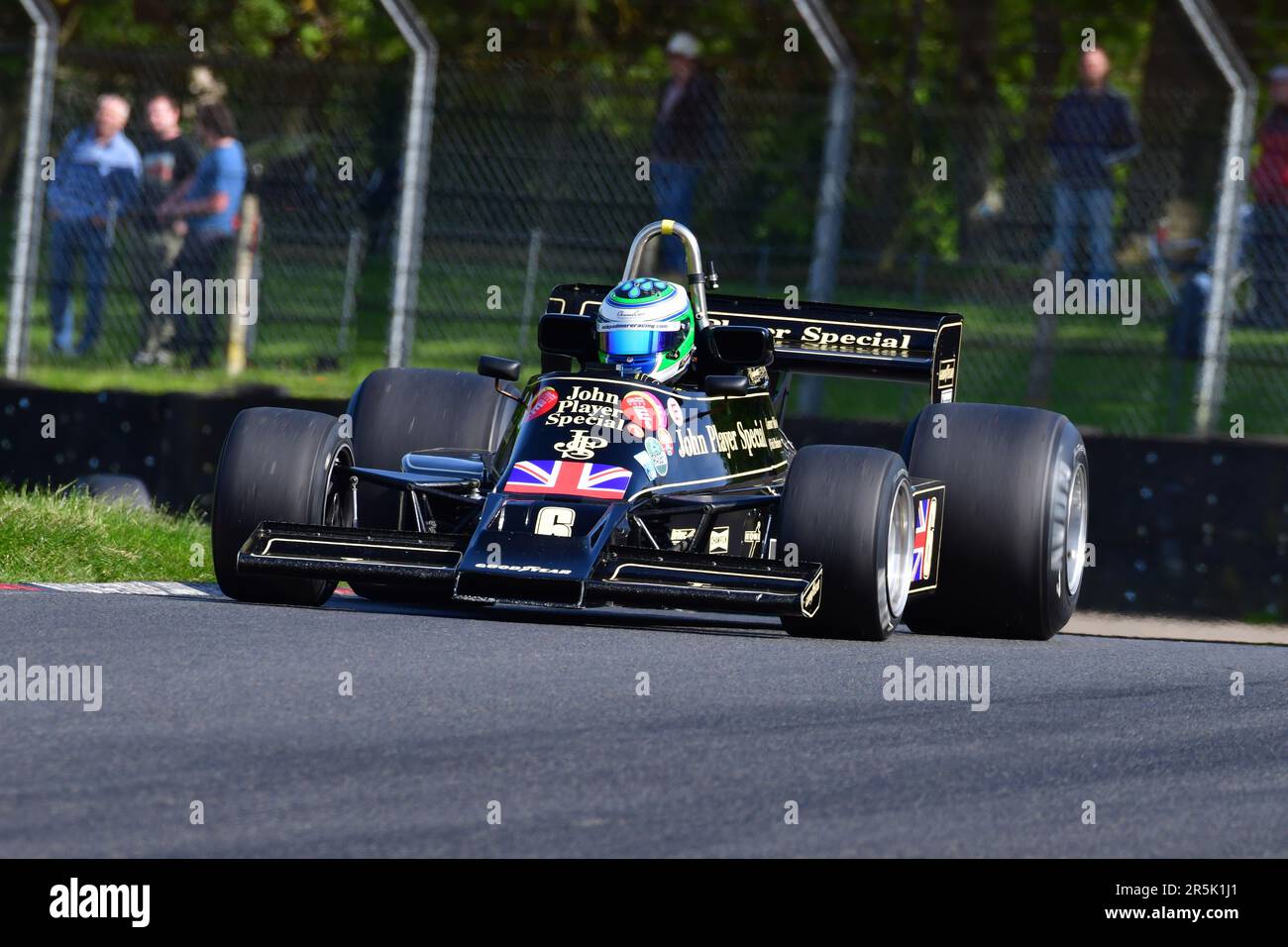 Nick Padmore, Lotus 77, Masters Racing Legends, two races of twenty ...