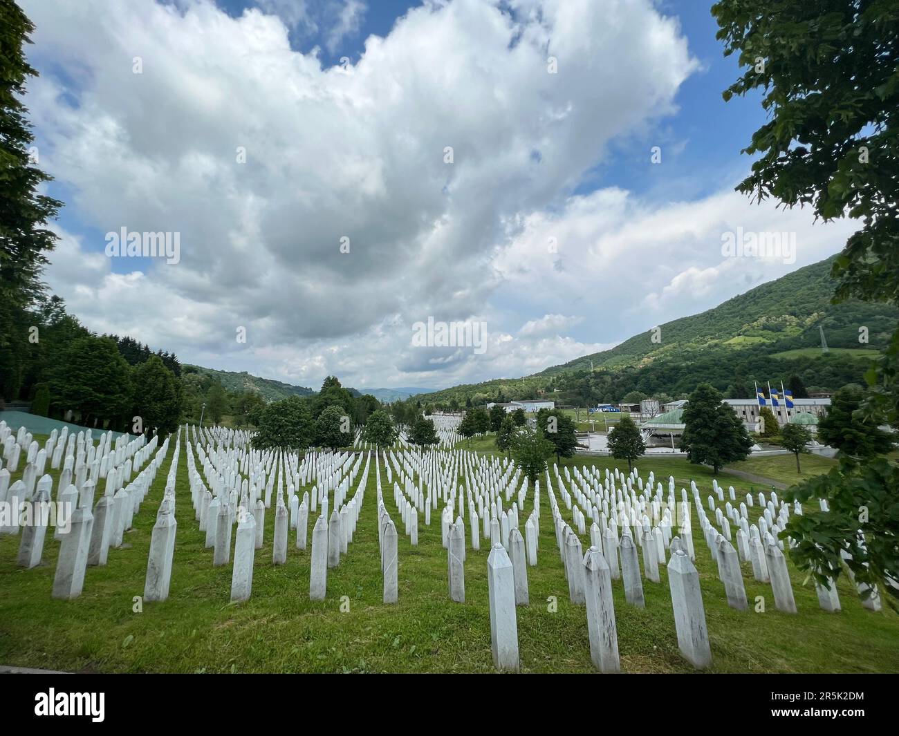 srebrenica martyrdom from bosnia Stock Photo - Alamy