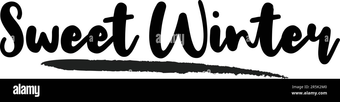 Stylish Text Typography Lettering Phrase Vector Design Stock Vector ...