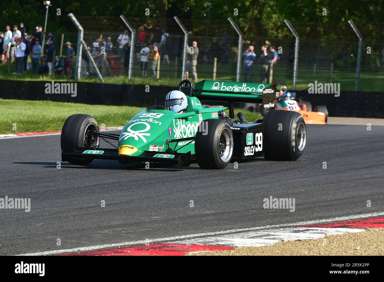 Jamie Constable, Tyrrell 011B, Masters Racing Legends, two races of ...