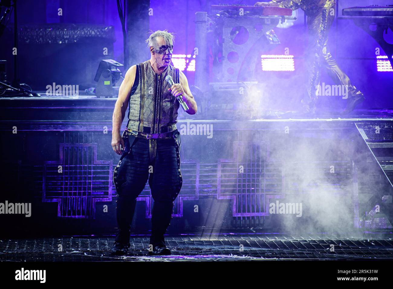 Odense, Denmark. 02nd, June 2023. The German industrial metal band ...