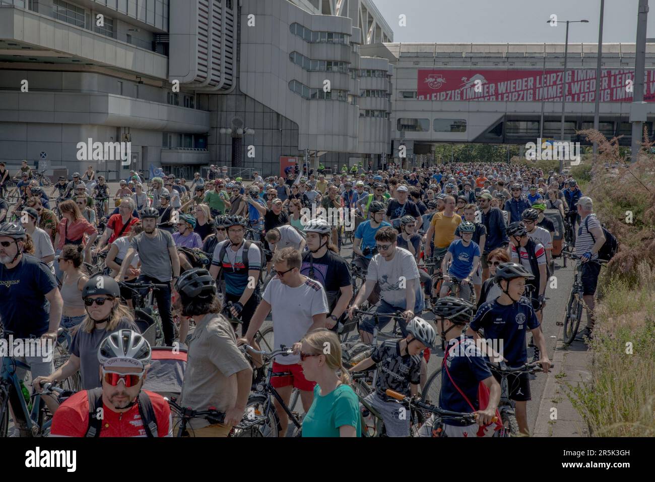 June 4, 2023, Berlin, Germany: Thousands of cyclists participated in ...
